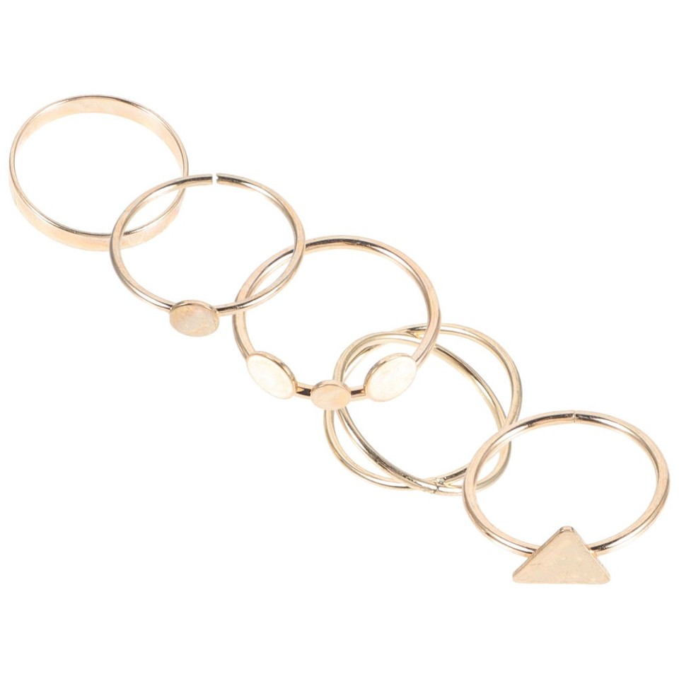 5pcs Women Knuckle Rings Thumb Midi Finger Open Rings Gold Knuckle ...