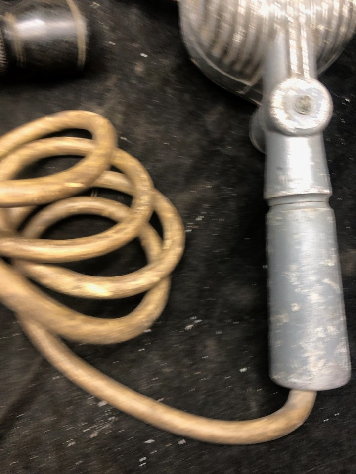 Original WW2 British Army TANNOY Hand-held Microphone for Tanks / Ships ...