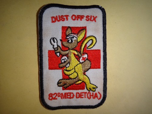 Vietnam Guerra Toppa US 82nd Medico Distacco Elicottero Ambulance ...