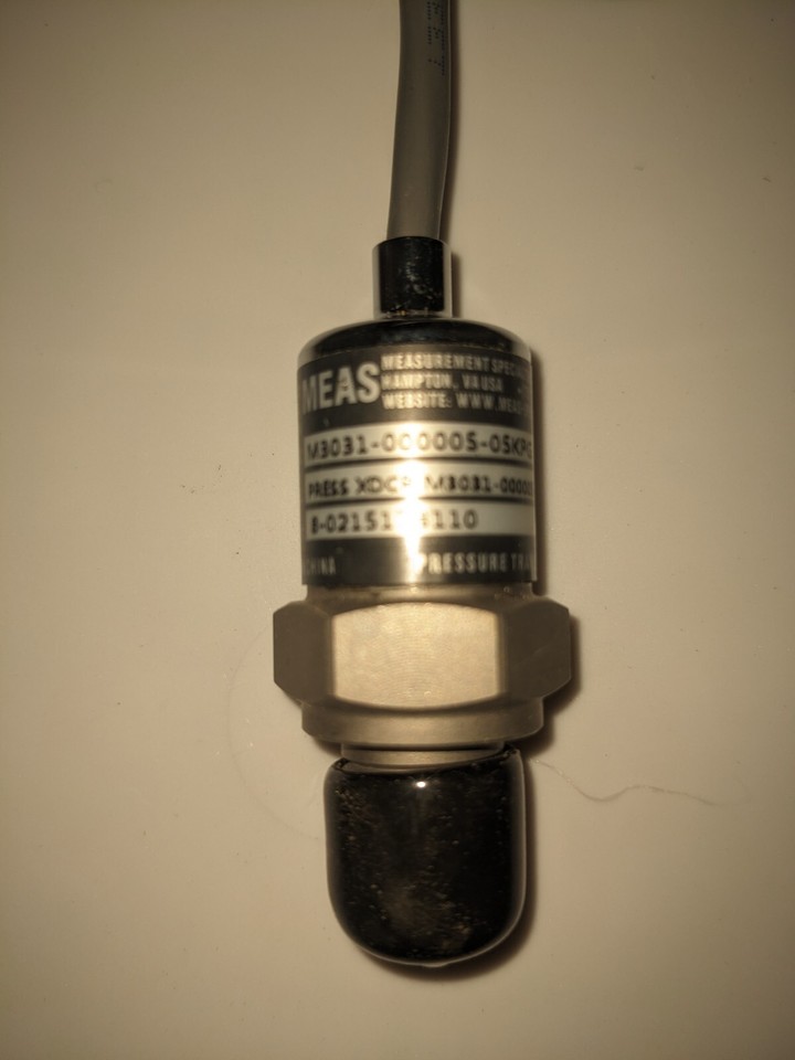 TE Connectivity MEAS Pressure Sensor - Transducer M3031-000005-05KPG | eBay