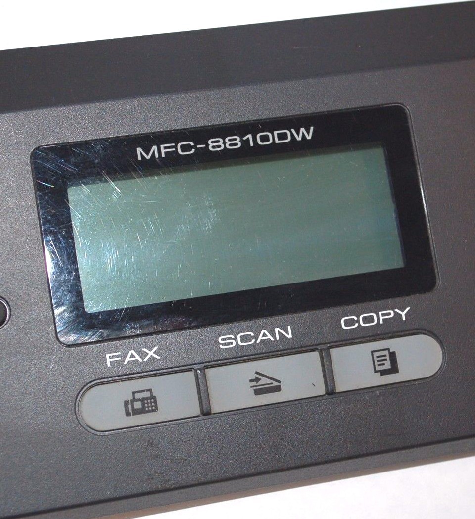 Brother MFC-8810DW Printer Front Control Panel with Display Screen and ...