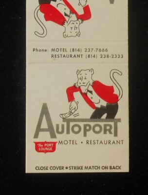1970s? Autoport Motel Restaurant The Port Lounge Atherton St. State ...