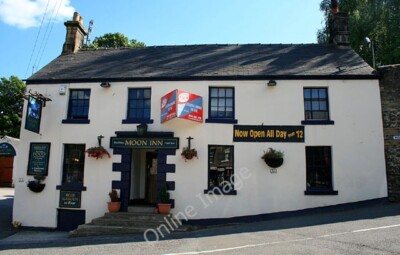 Photo 6x4 The Moon Inn Calver Sough The last remaining pub in Stony ...