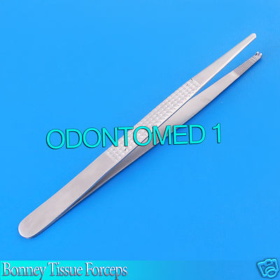 Bonney Tissue Forceps 7.00" 1X2 Teeth and Serrated jaws | eBay