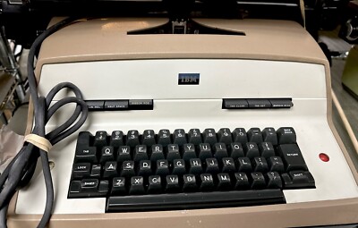 IBM MODEL 12 VINTAGE ELECTRIC TYPEWRITER *works- Needs Ribbon | eBay
