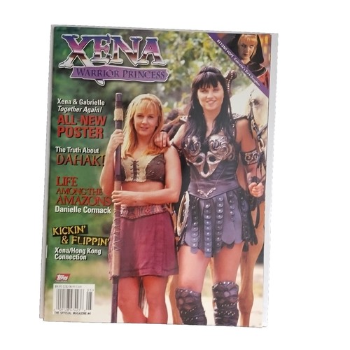 Xena Warrior Princess Magazine #4 1998, Xena Gabrielle Cover Topps ...