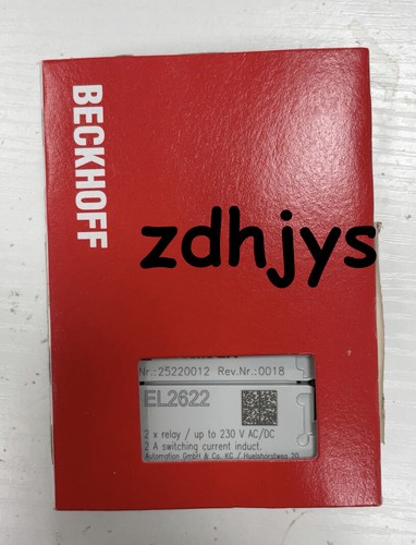 Beckhoff EL2622 New PLC Module EL 2622 via DHL or Fedex fast shipping ...