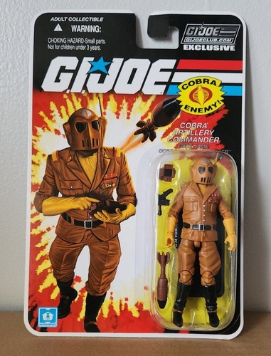 GI Joe Collectors Club exclusive WORMS Officer Action Figure | eBay