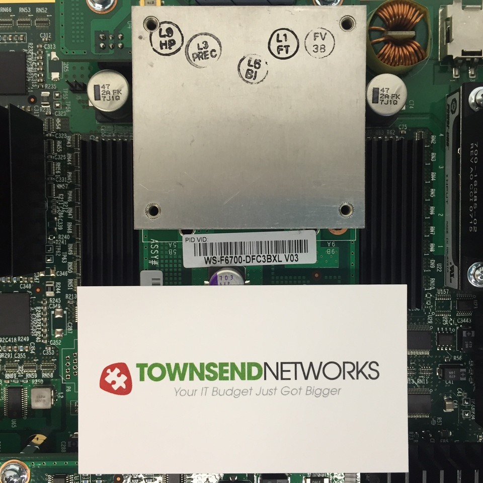 Cisco WS-X6704-10GE-3BXL 4 port 10G Mod w/WS-F6700-DFC3BXL ***Tested ...