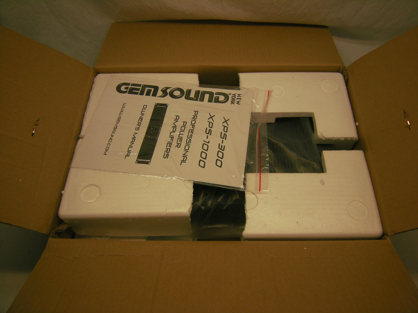 GEM SOUND XPS-300 (XPS300) PROFESSIONAL POWER AMPLIFIER | eBay