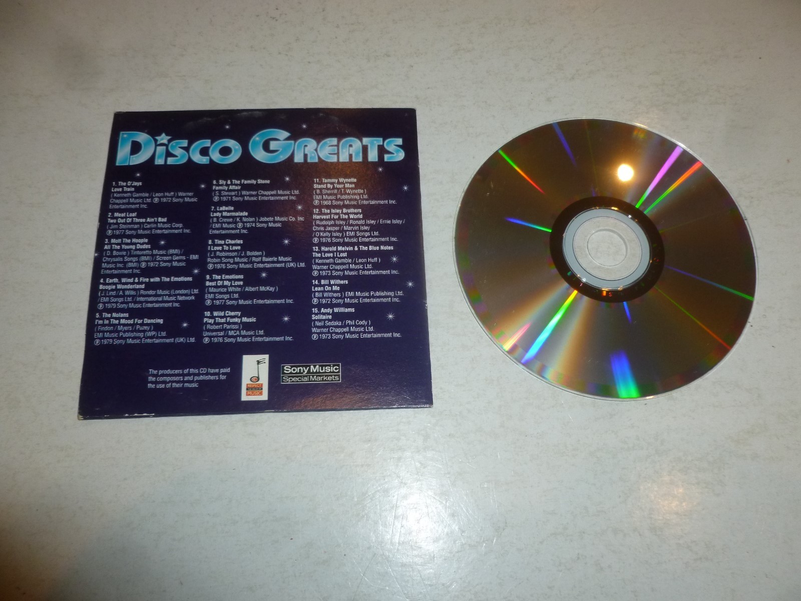DISCO GREATS - 15-track CD - Daily Mail Promo | eBay UK