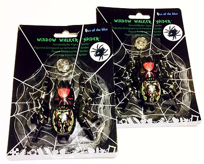 1 X NEW WINDOW WALKER SPIDER FUN ,PRANK SCARY CRAWLER STICKY SPIDER ...