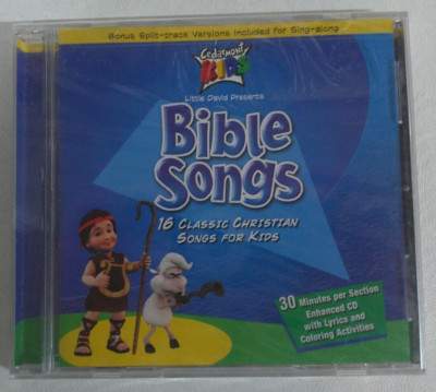 Little David Presents Bible Songs CD NEW 16 Classic Christian Songs For ...
