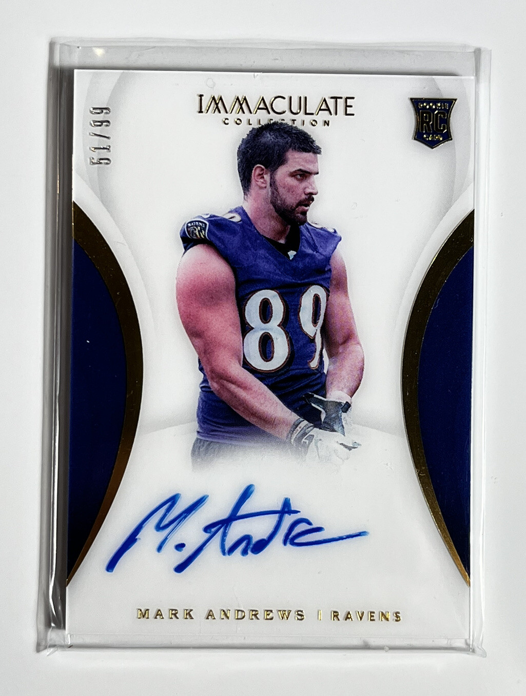 2018 Panini Immaculate Collection - Rookie Autographs #147 Mark Andrews ...
