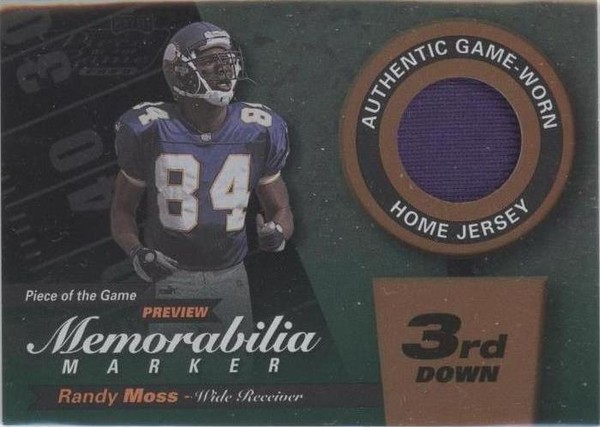 2000 Leaf Limited - Piece of the Game Preview Memorabilia Marker 3rd ...