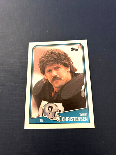 1988 Topps Football Todd Christensen #330 Set Break NM | eBay
