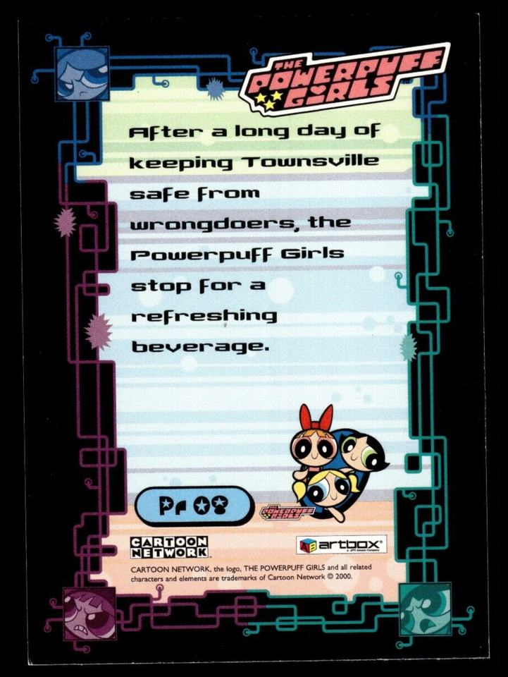 Artbox 2000 Powerpuff Girls Silver Foil Pr08 Refreshing Chase Card | eBay