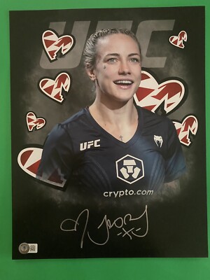 Jessica-Rose Clark Signed 11x14 Photo. Beckett COA. UFC. Jessy Jess ...