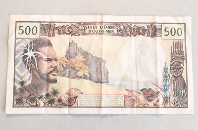 Tahiti (French Polynesia) currency, 500 franc banknote | eBay