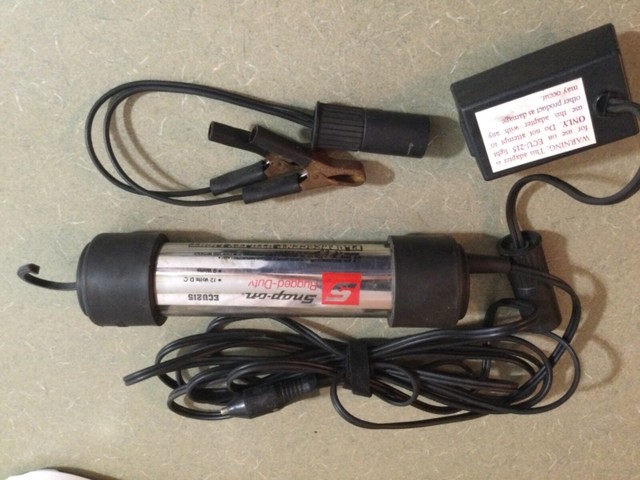 Snap-on ECU215 12 Volt Fluorescent Utility Trouble Light for sale ...