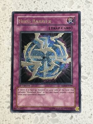 Hero Barrier EEN-EN049 1st Edition Ultimate Rare | eBay