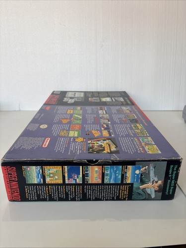 Super Nintendo Snes Console System Set Complete In Box CIB | eBay