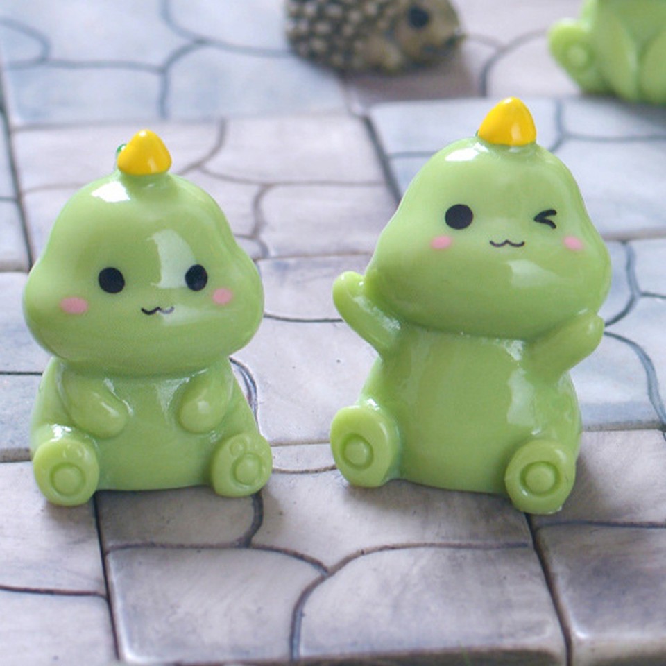 12Pcs Mini Resin Dinosaur Tiny Small Dinosaurs Miniature Animals To ...