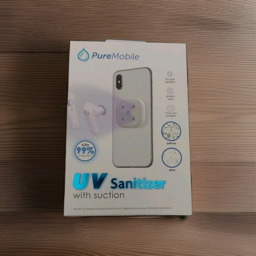 Pure Mobile UV Sterilizer WITH SUCTION For Phone Kills 99% of Viruses ...