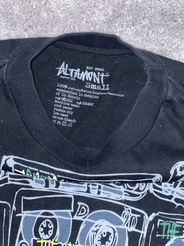 Altamont Grateful Dead Shirt T Shirt Cassette Tape Rolling Stones ...