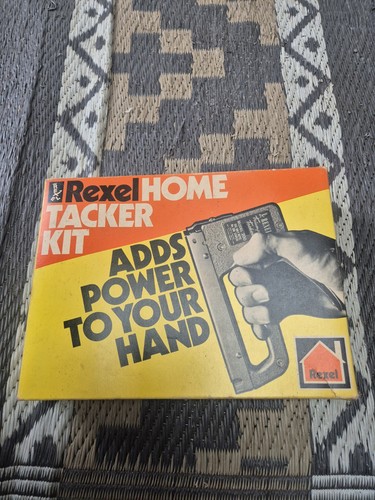 Rexel Home Tacker Kit with Staples Vintage | eBay UK
