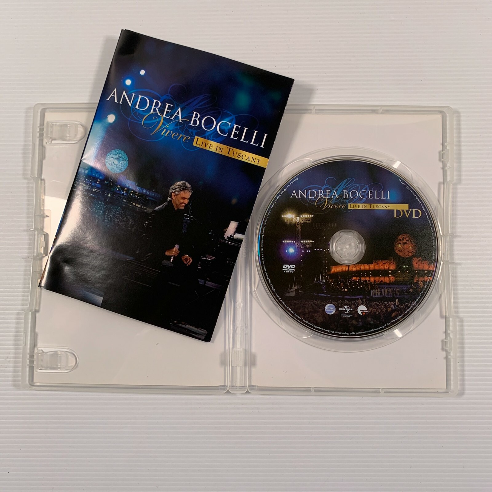 Andrea Bocelli - Vivere Live In Tuscany (DVD 2008) Concert 5 Jul 2007 ...