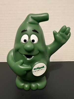 1989 Actigall Ursodiol Gallbladder Medicine Mascot Figure 7" Tall ...