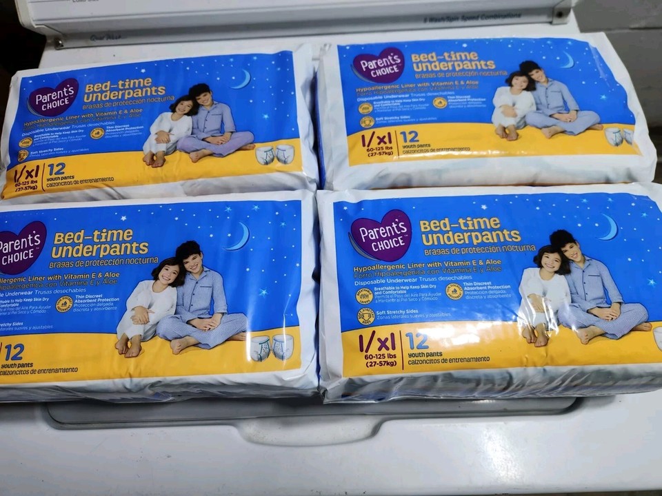 A case of 48 parents choice bedtime overnight kids pull ups Boy and ...