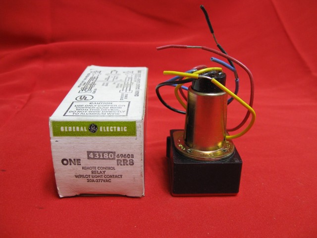 RELAY RR8-24VDC GENERAL ELECTRIC GE REMOTE CONTROL RELAY ONE for sale ...