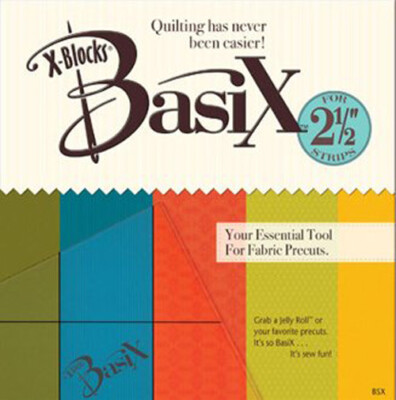 X-Blocks BasiX 2.5" Template by Quilt Queen Designs | eBay