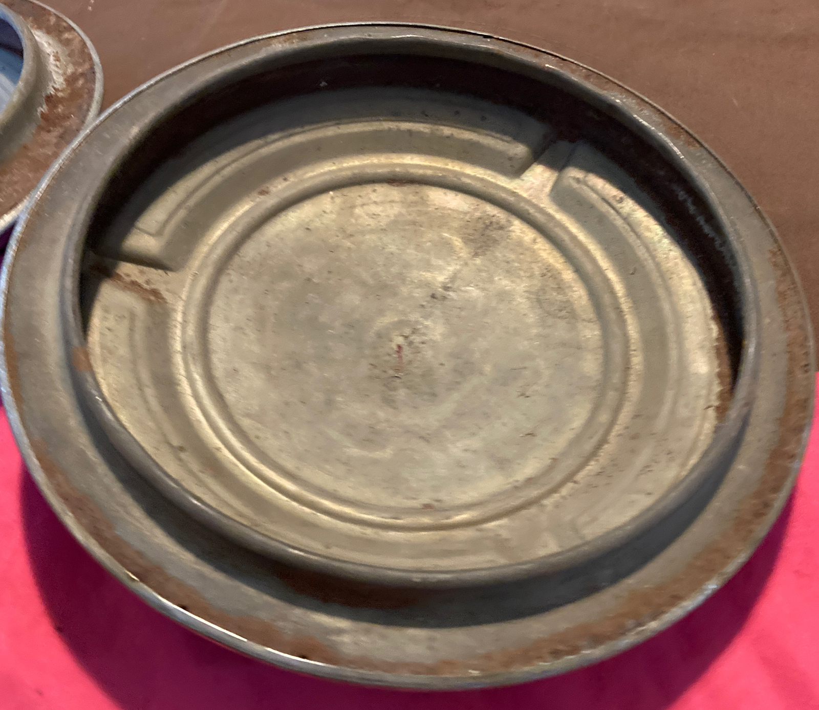 SET 2 1950's Pontiac Motor Division DOGDISH HUBCAPS OEM CAPS Wheel ...