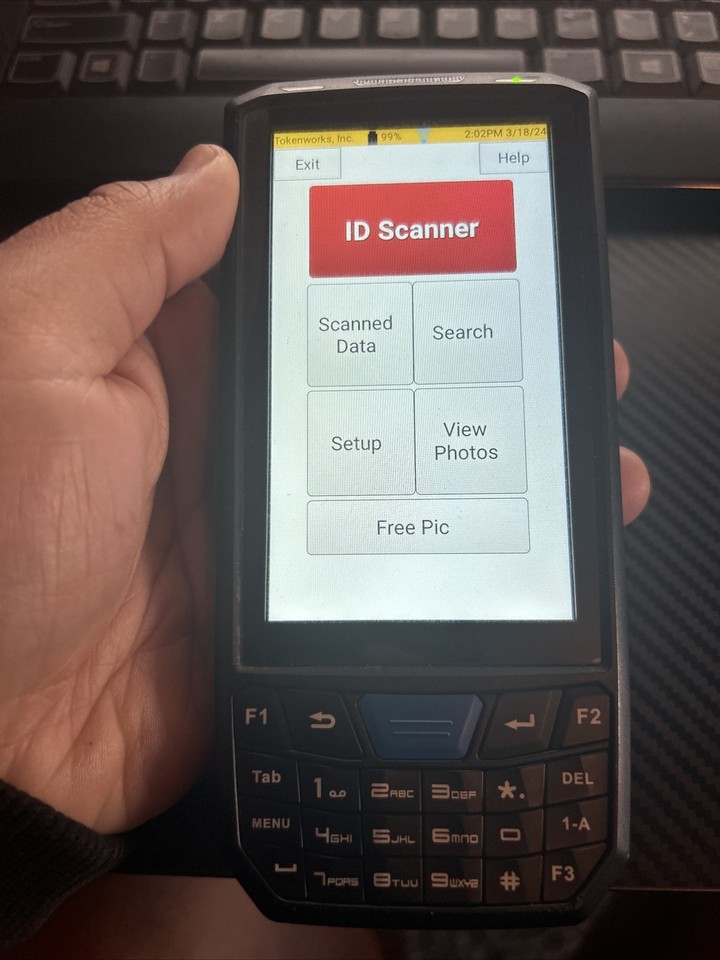 TokenWorks ID Visor ID Scanner- Drivers Licenses & Passport | eBay