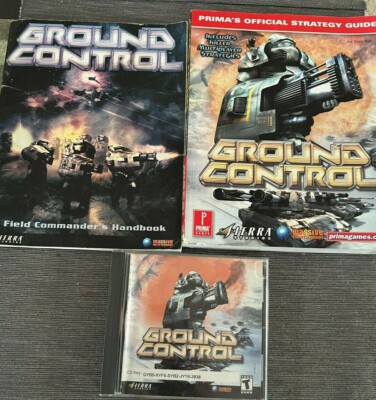 Ground Control PC CD-ROM Game 2000 w Key Handbook Strategy Guide Sierra | eBay