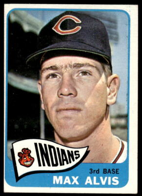 1965 Topps #185 Max Alvis Cleveland Indians Baseball B | eBay