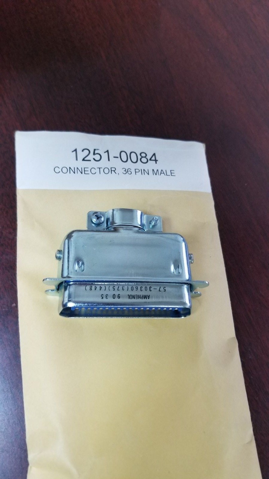 HP 1251-0084 36 Pin Male Connector NEW! | eBay