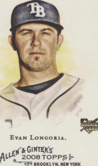 2008 Topps Allen & Ginter's - Evan Longoria #177 (RC) for sale online ...