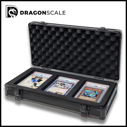 Dragonscale X-3 Focus Metal Slab Case Graded Cards PSA BGS CGC+ Card ...