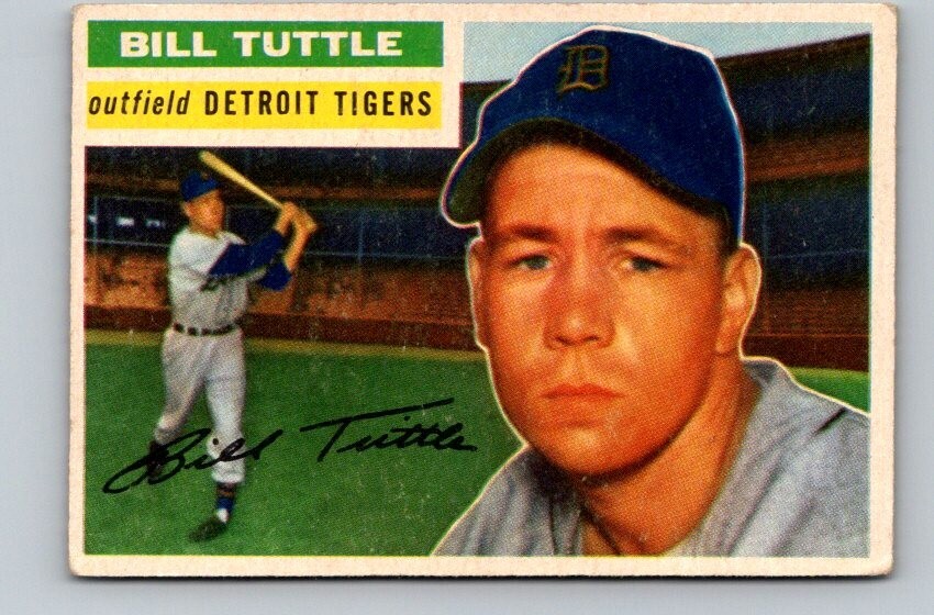 1956 TOPPS BASEBALL #203 BILL TUTTLE MID GRADE MS | eBay
