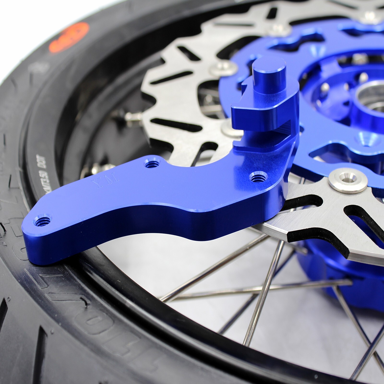 KKE 17" Supermoto Wheels Tire Fit Yamaha YZ125 YZ250 1999-2025 YZ250F ...