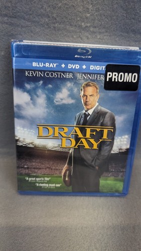 SEALED Draft Day (2014) Blu-ray + DVD 2-Disc Set Kevin Costner **Promo ...