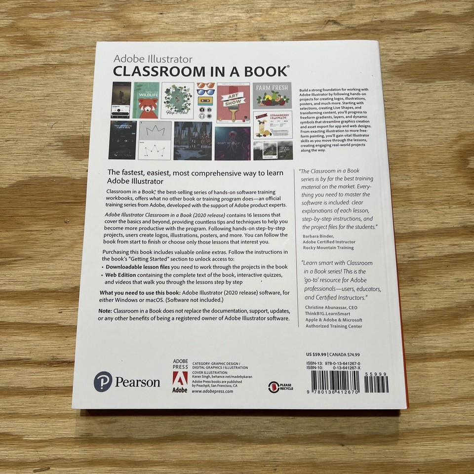 Classroom in a Book Ser.: Adobe Illustrator Classroom in a Book (2020 ...