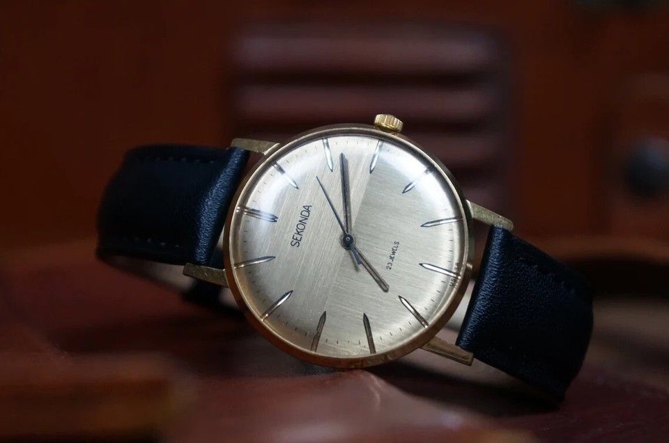 Seconda watch, USSR watch, 1970s, Mens watch, vintage watch, Soviet ...