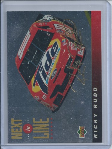 1995 Upper Deck Motorsports Gold Signature # 116 Ricky Rudd Nascar ...