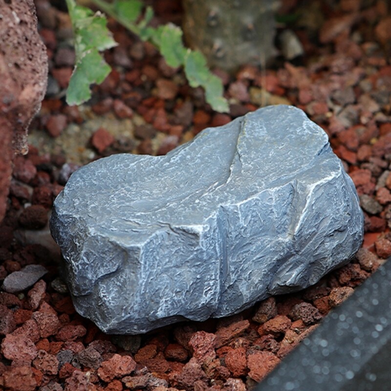 Stone with Secret Compartment Key Safe Container Fake Rock Key Holder ...