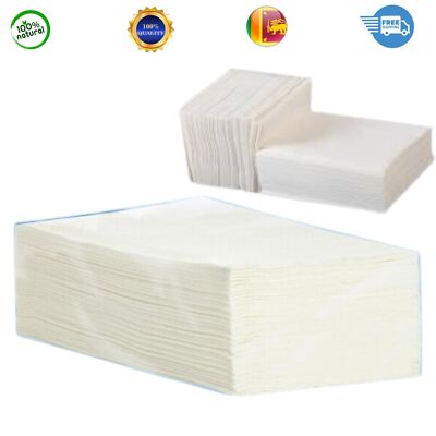 PAPER SOFT SERVIETTES NAPKINS WHITE COLOR 33CM × 33CM 1PLY EMBOSSED | eBay